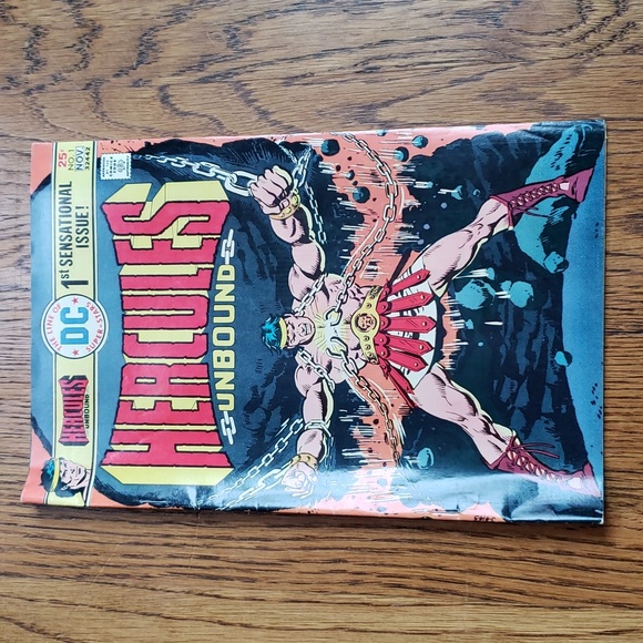 DC Comics | Other | Vintage 7s Hercules Unbound St Issue Vol 1 No 1 Dc ...